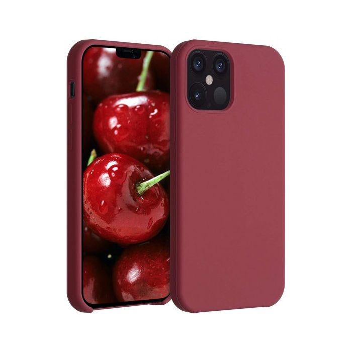 KWmobile Flexible Rubber Case Θήκη Σιλικόνης (52641.160) Maroon Red ...